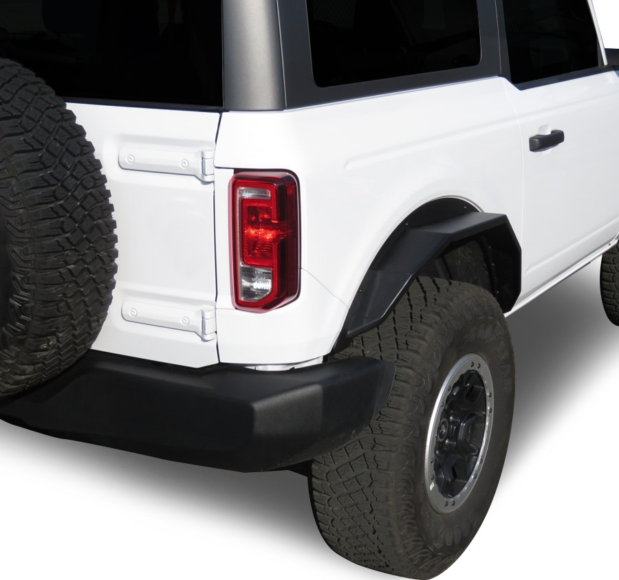 Black Horse Off Road Fender Flares Black Steel FF-FBR22HD - FF-FBR22HD