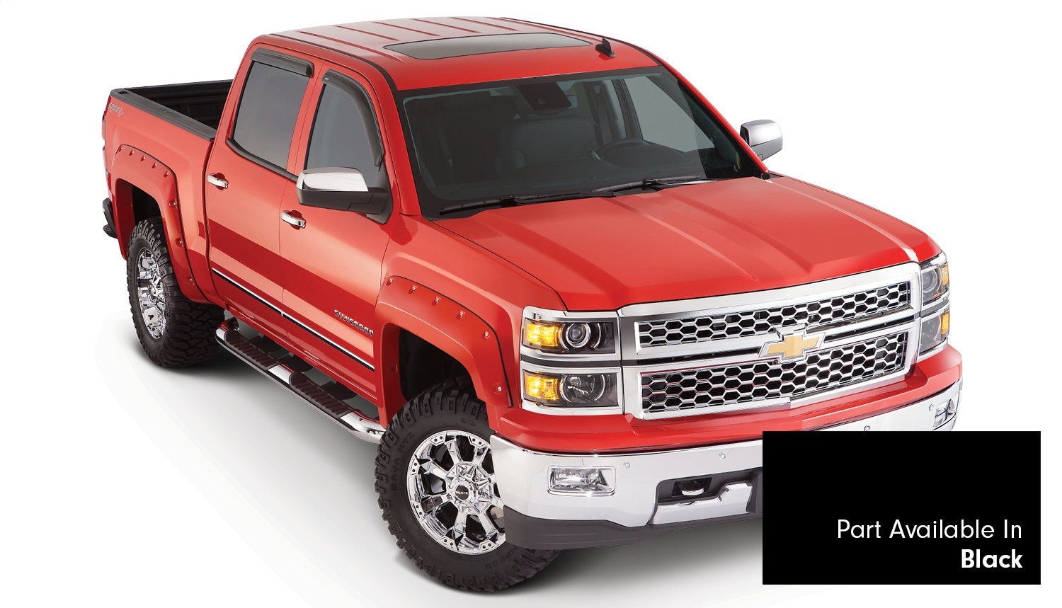 Bushwacker Pocket Style Color Match Fender Flares 40959-34 - 40959-34