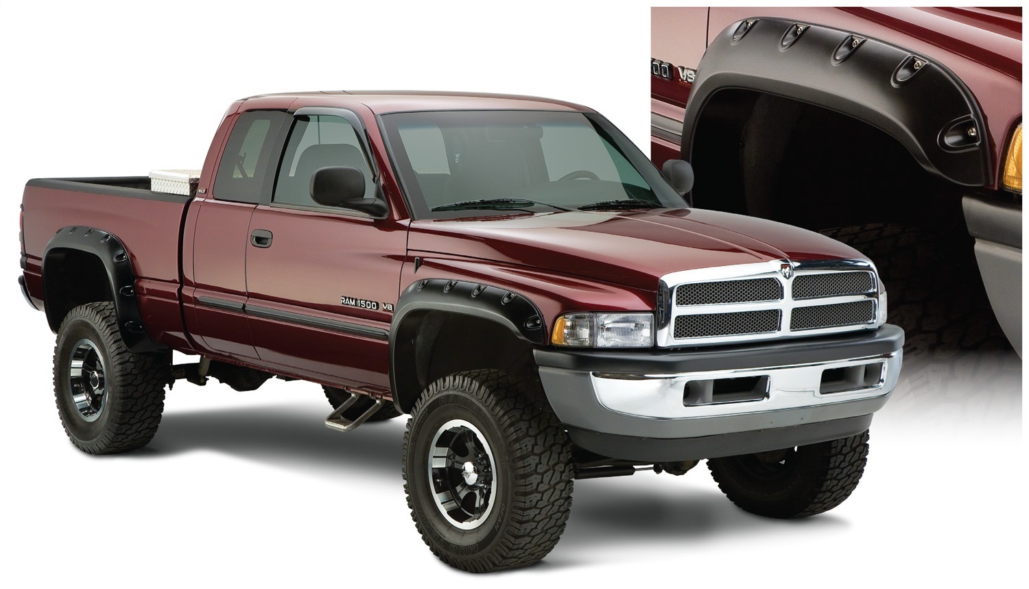 Bushwacker Pocket Style Fender Flares 50908-02 - 50908-02